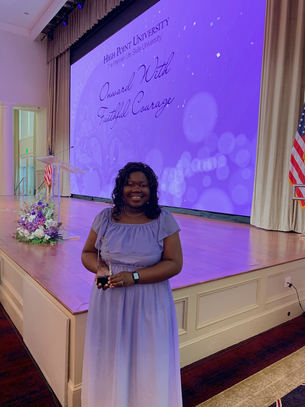 VCCS Alumna Kristen Jackson Receives Three Prestigious Awards — Victory Christian Center School