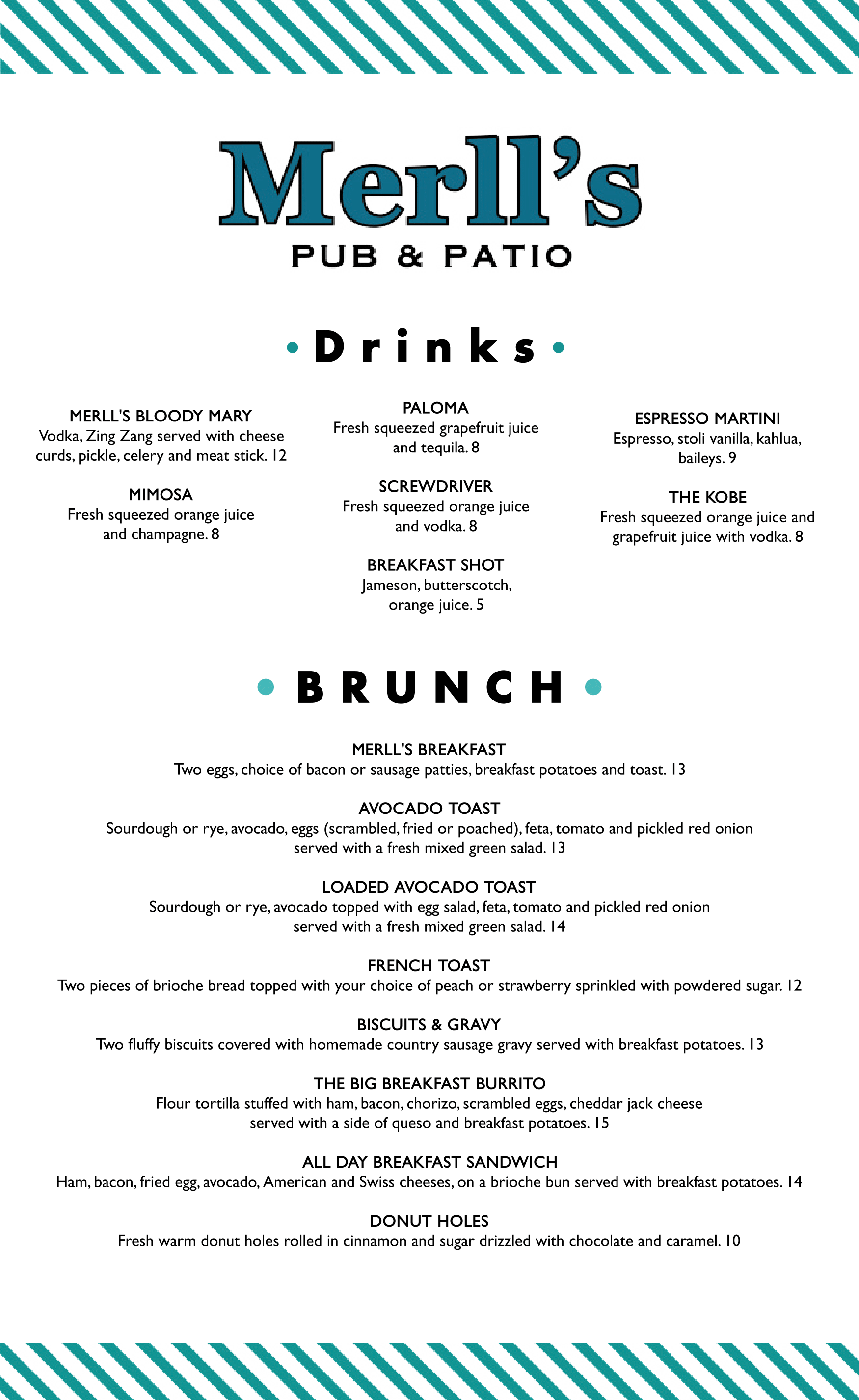 Waukee, Iowa Restaurant and Bar — Merll's Pub & Patio Waukee, Iowa ...