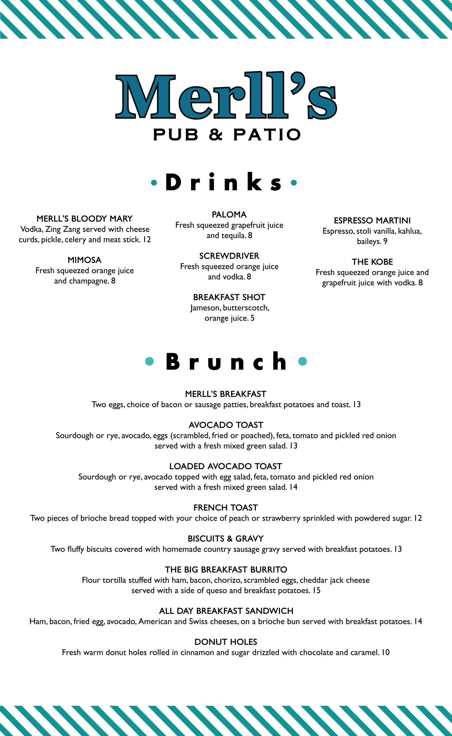 Waukee, Iowa Restaurant and Bar — Merll's Pub & Patio Waukee, Iowa ...