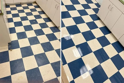 Vinyl Composite Tile (VCT) Restoration Guide | Brio Floor Care Experts ...