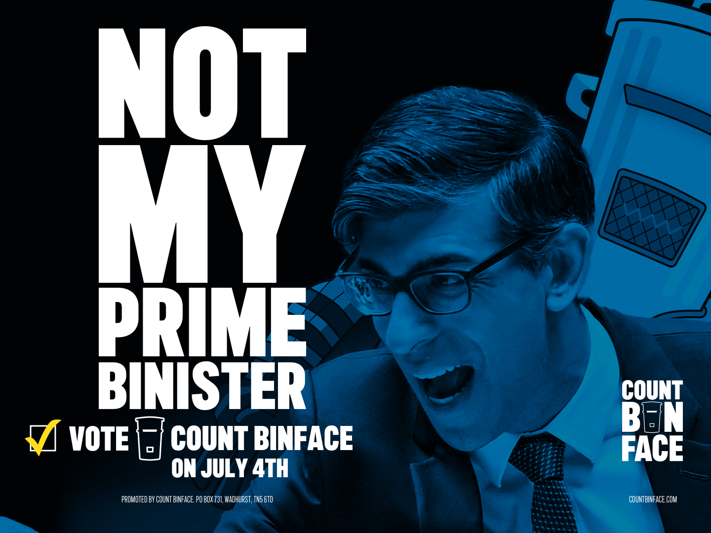 Posters (2024) — Count Binface