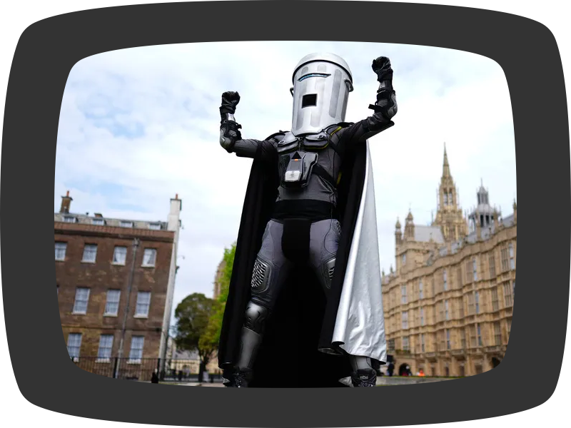 About — Count Binface