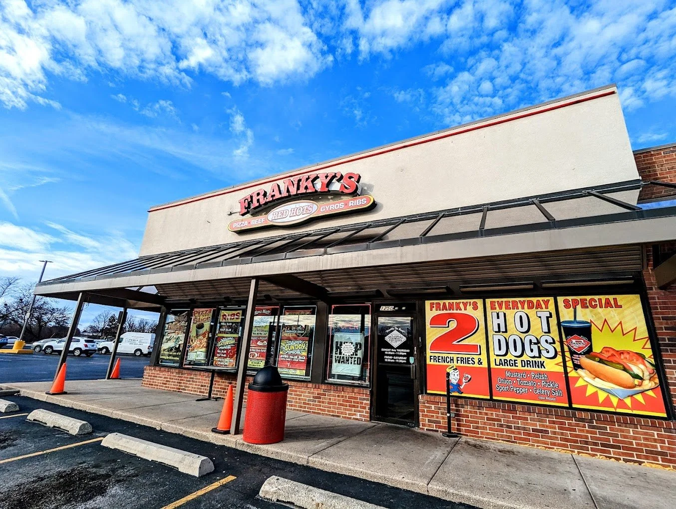 Addison, IL Menu — Franky's Redhots