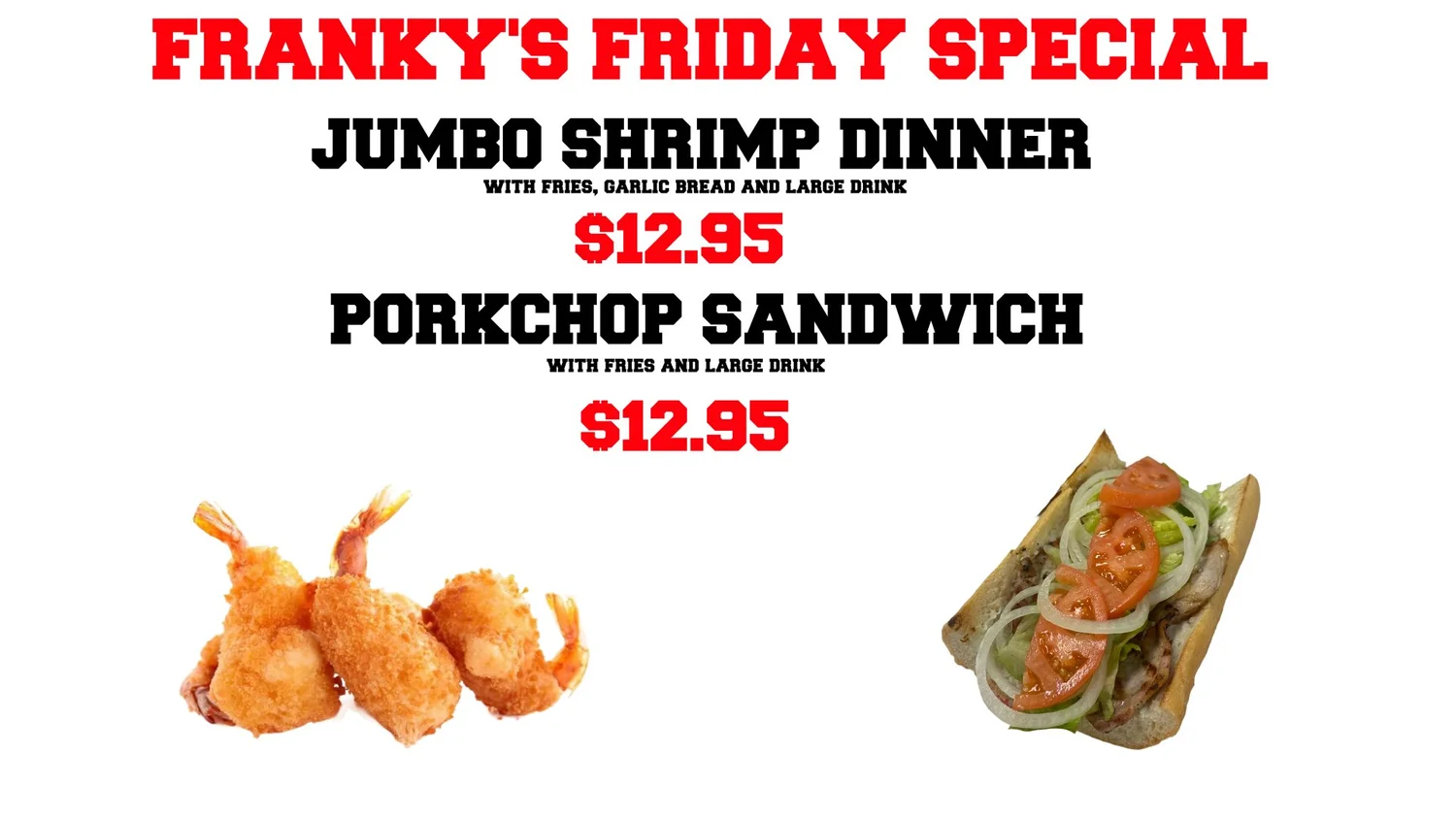 Menu — Franky's Redhots