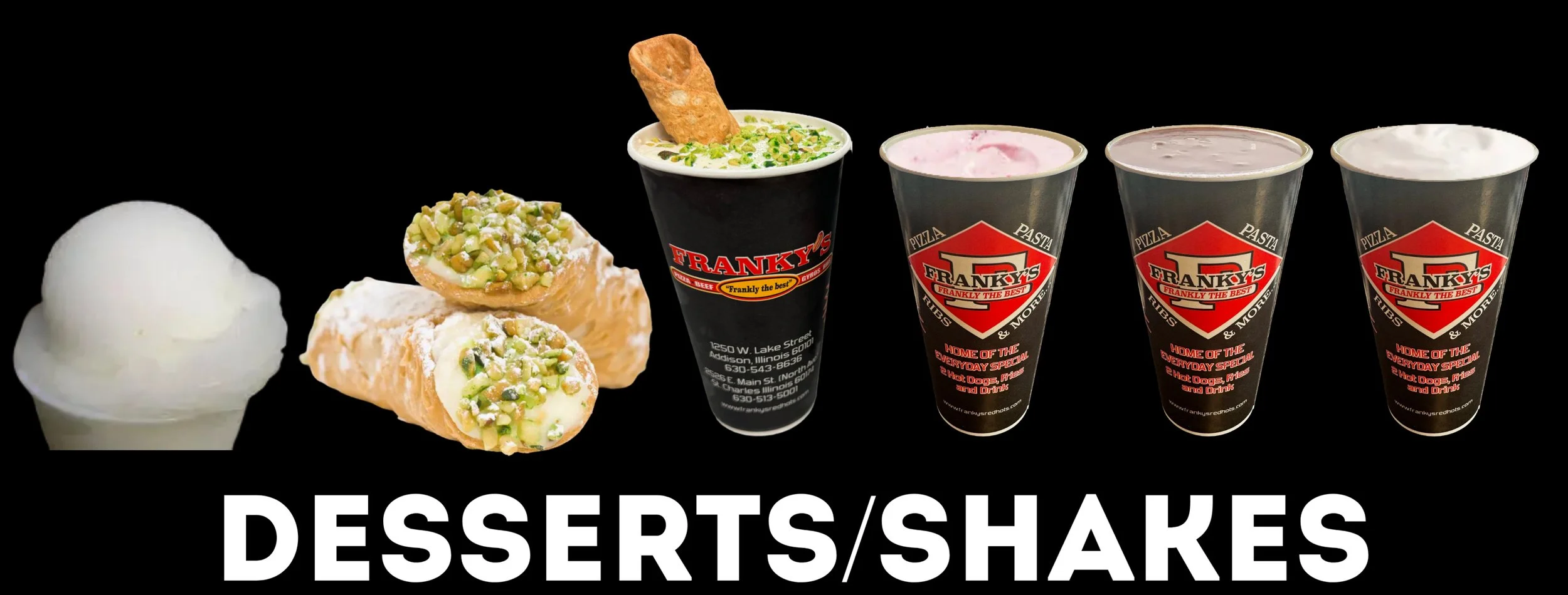 Menu — Franky's Redhots