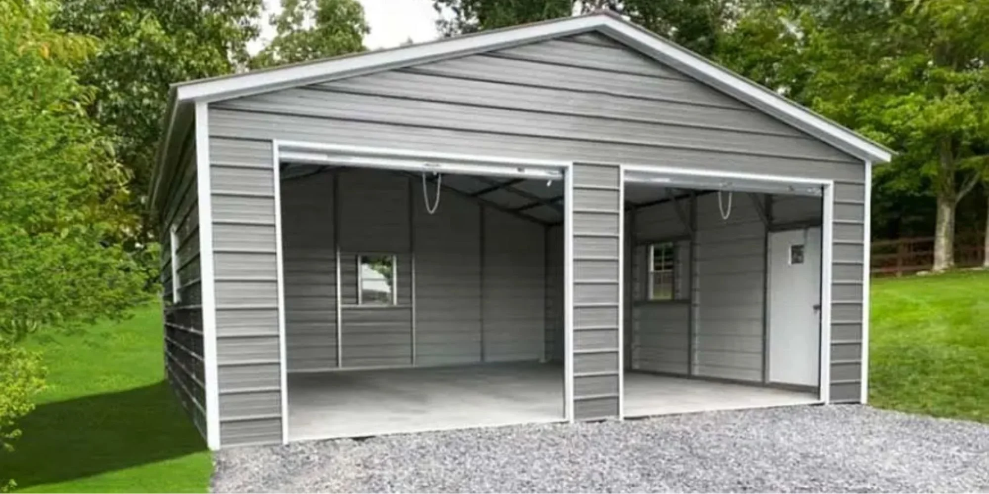 Metal Garage Buildings — Metal America