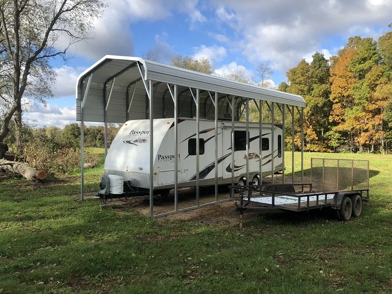 RV Roof Cover — Metal America