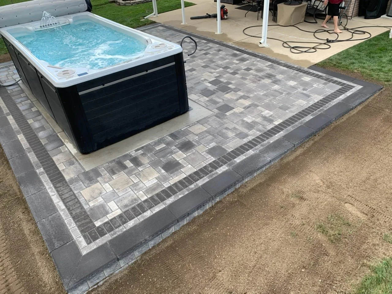 Paver Patios & Pool Decks in Macomb County — Tone Setter Outdoor Services