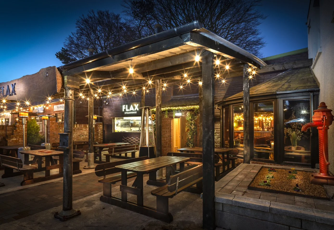 Beer Garden — FLAX Steakhouse