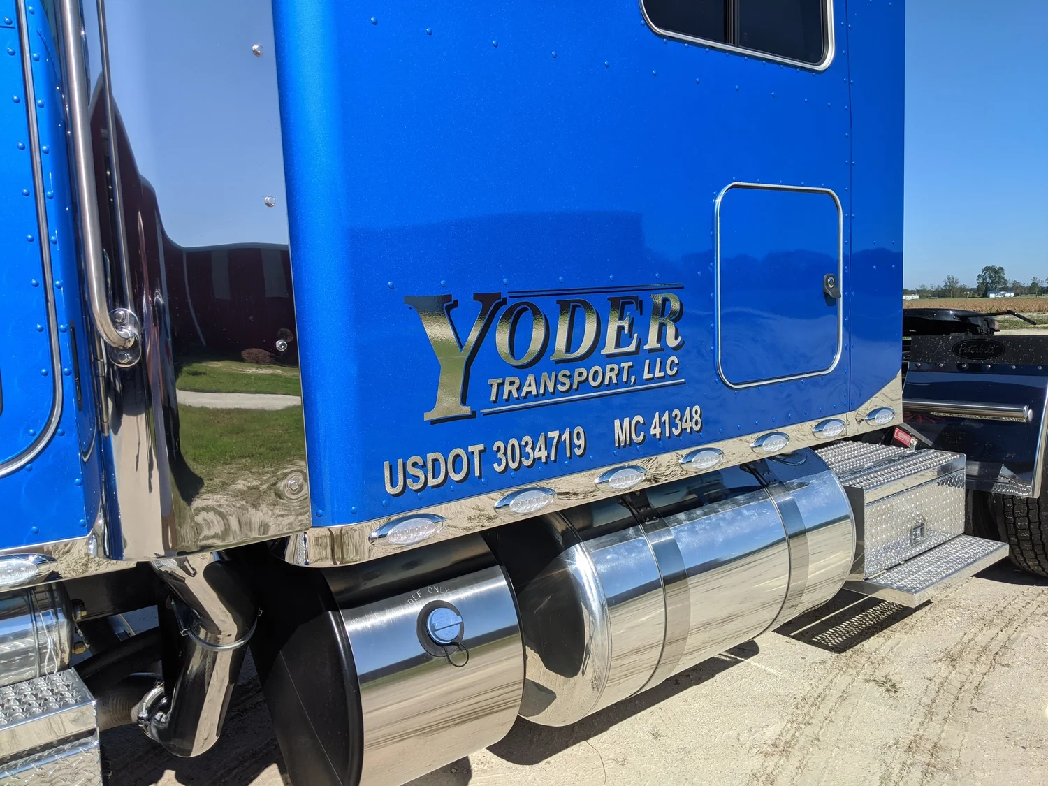 Truck Lettering — Landis Design Co.