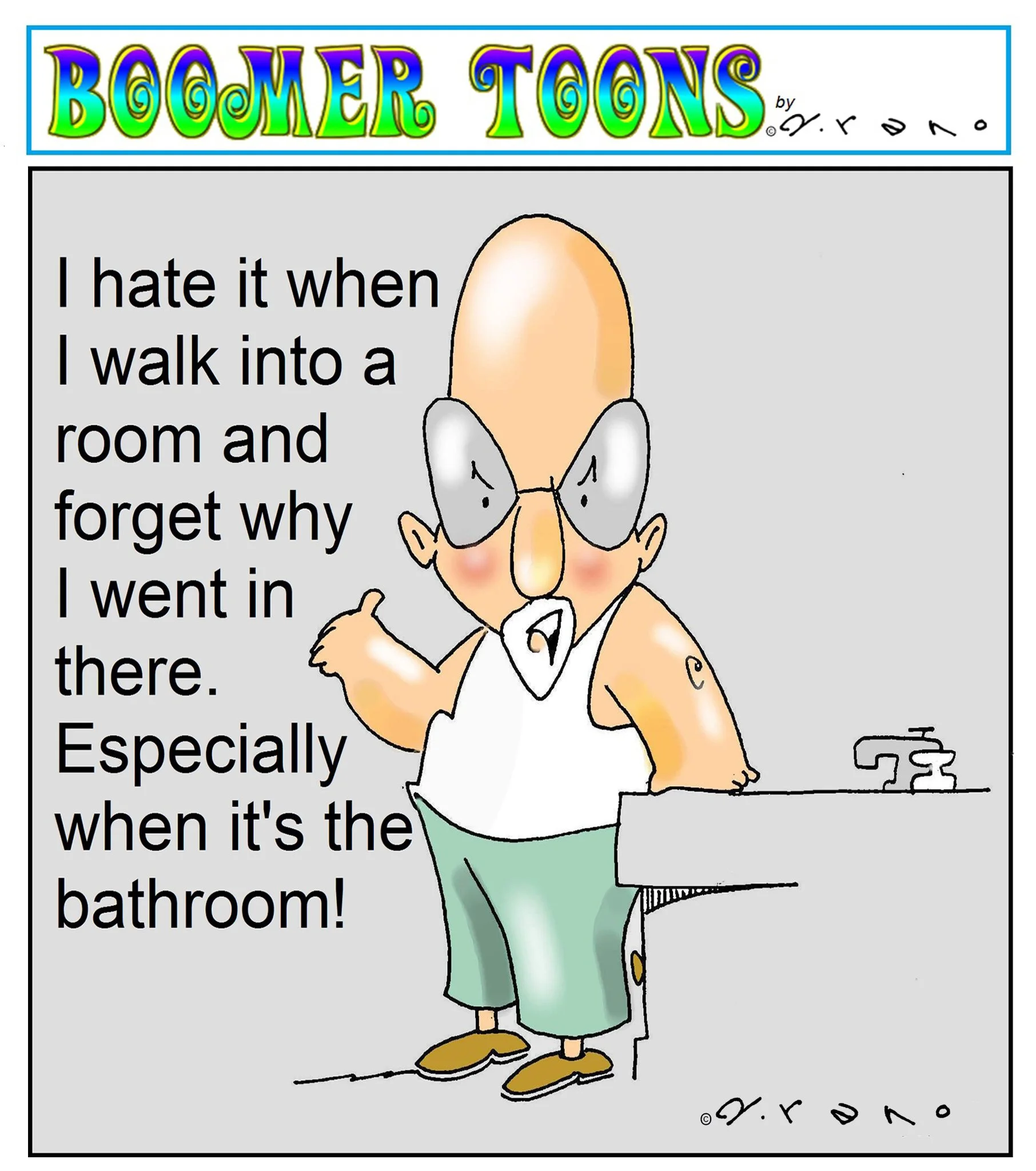 Boomer Toons — Little Old Lady