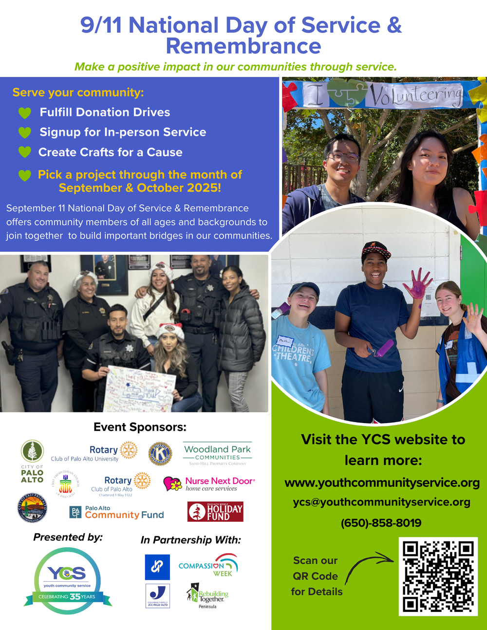 National Day of Service 2025 — Youth Community Service