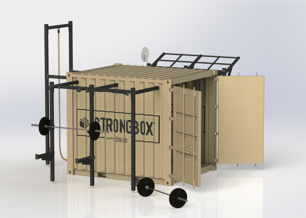 STRONGBOX FITNESS LOCKER — Western Shelter