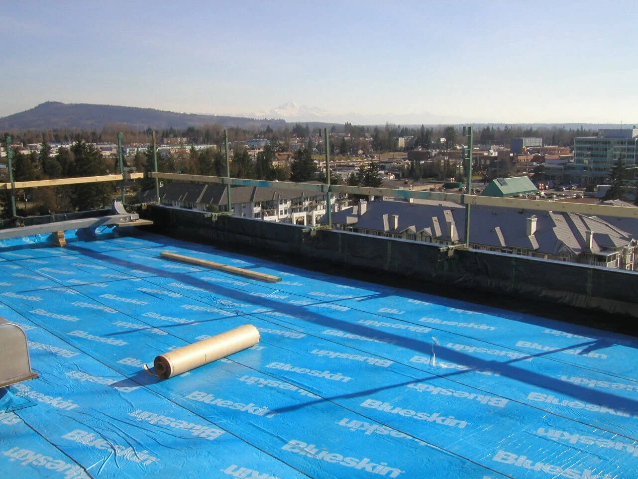 Parkade Roof Waterproofing. Full Topping & Deck Preparation | Roaron ...