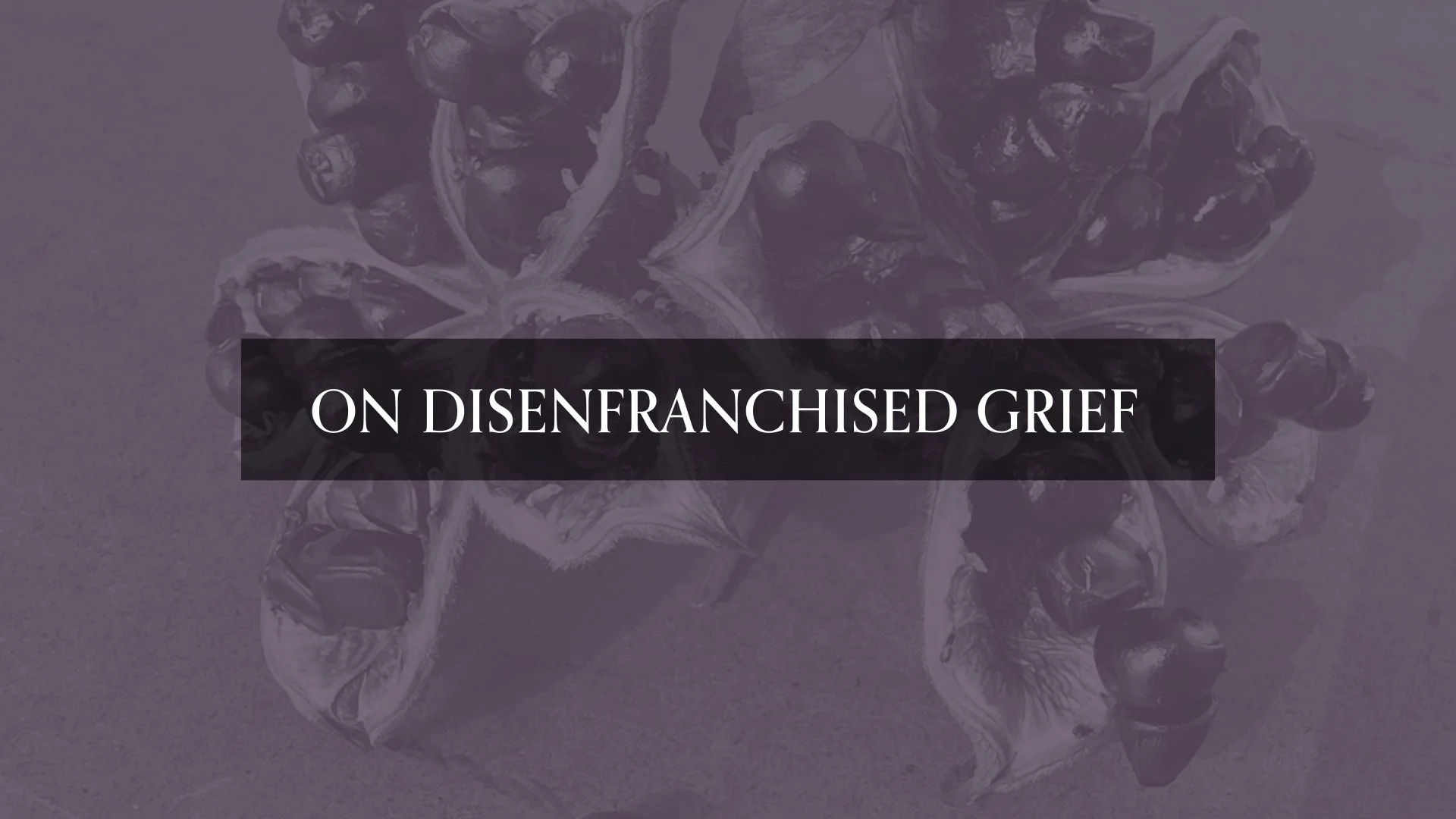 Theme - Disenfranchised Grief — Our Stories of Strength