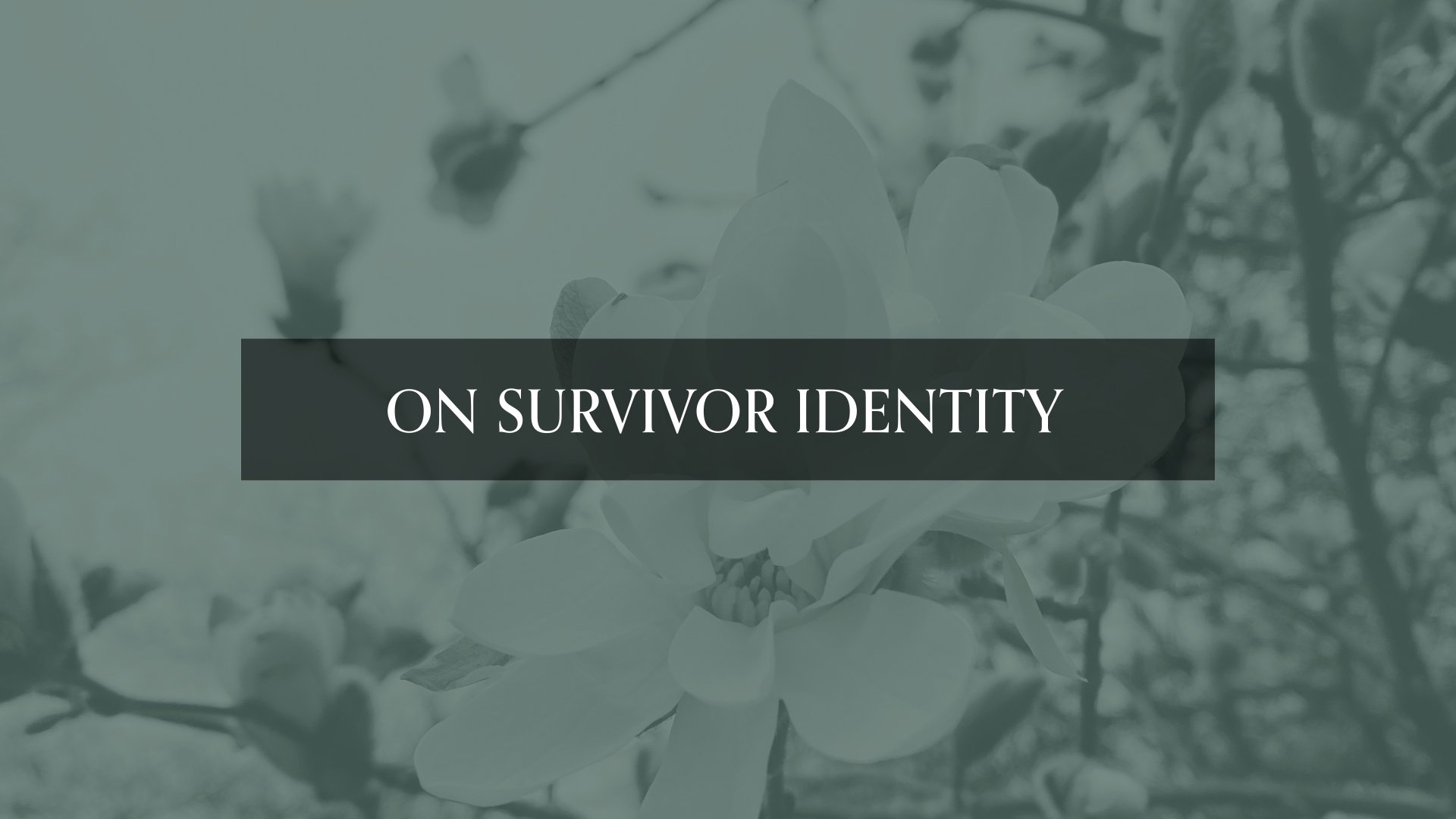 Theme - Survivor Identity — Our Stories of Strength
