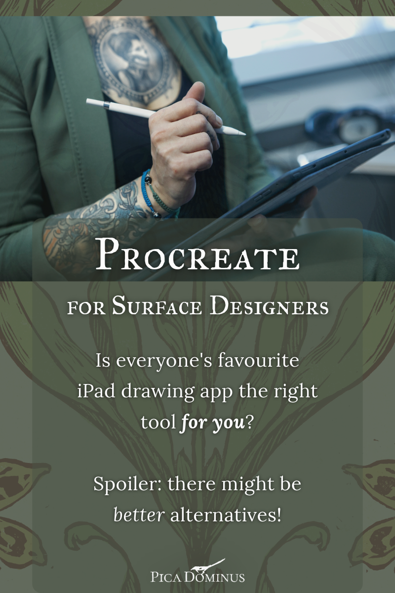 Procreate for Surface Pattern Designers: Honest Pros, Cons ...