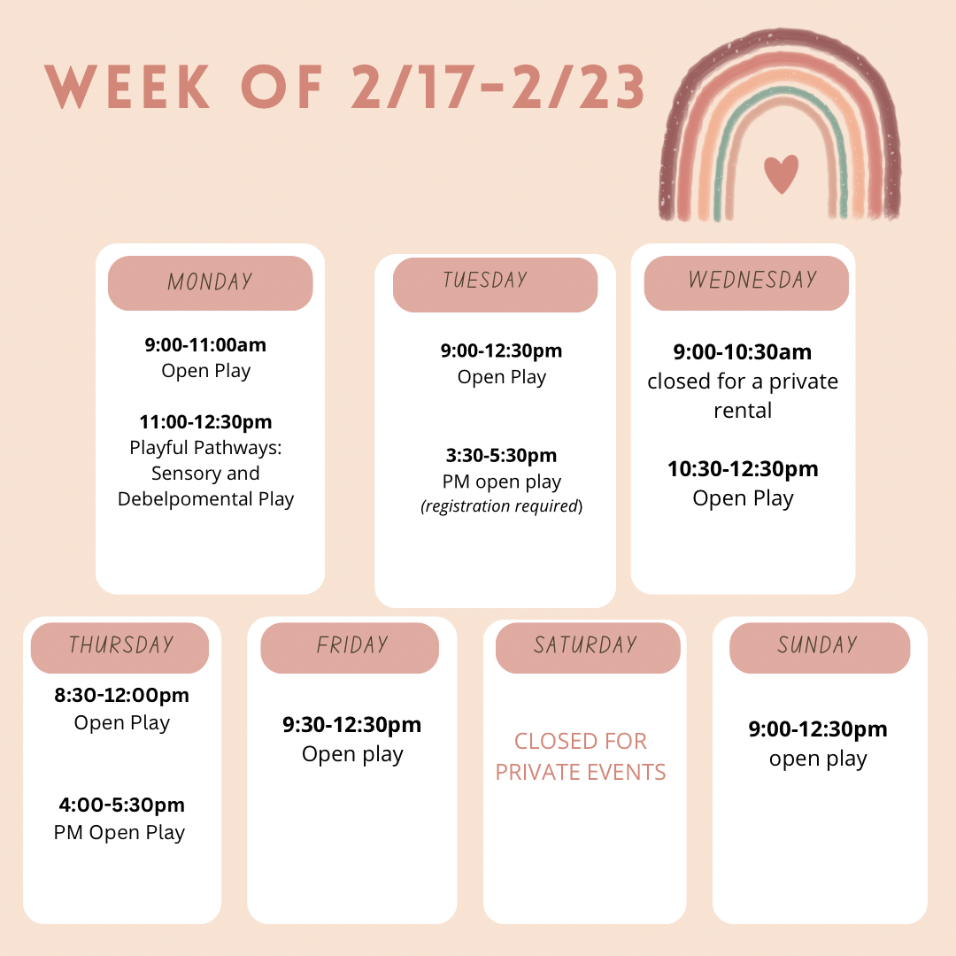 Hours — HappyHeartsPlayspace