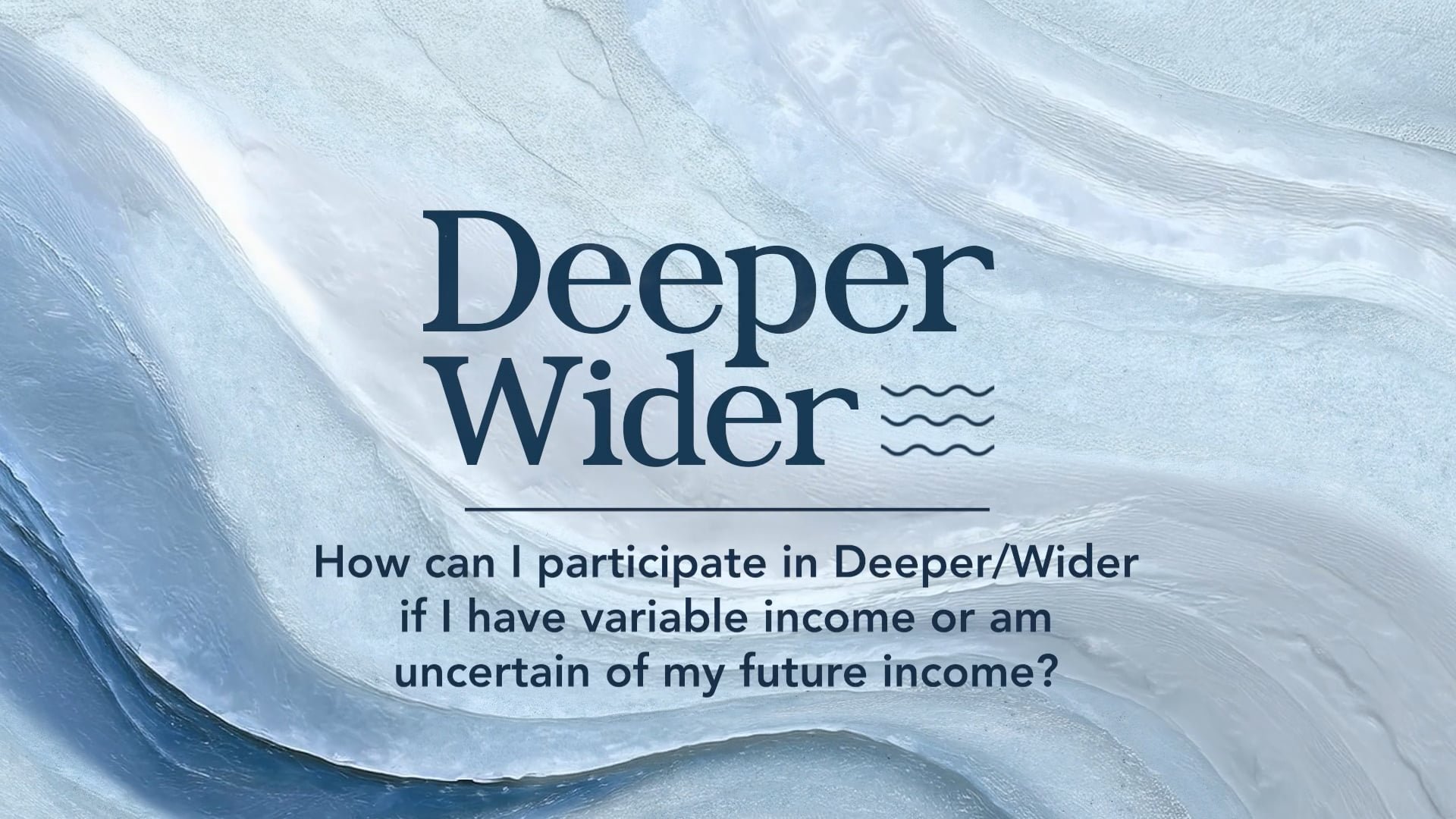 Next — Deeper/Wider