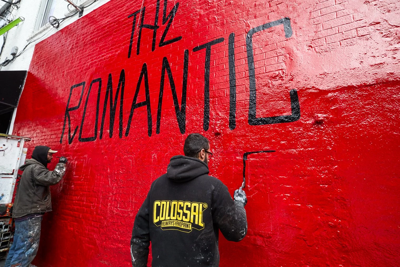 Atlantic Records: Bruno Mars Romantic Wall — Colossal Media