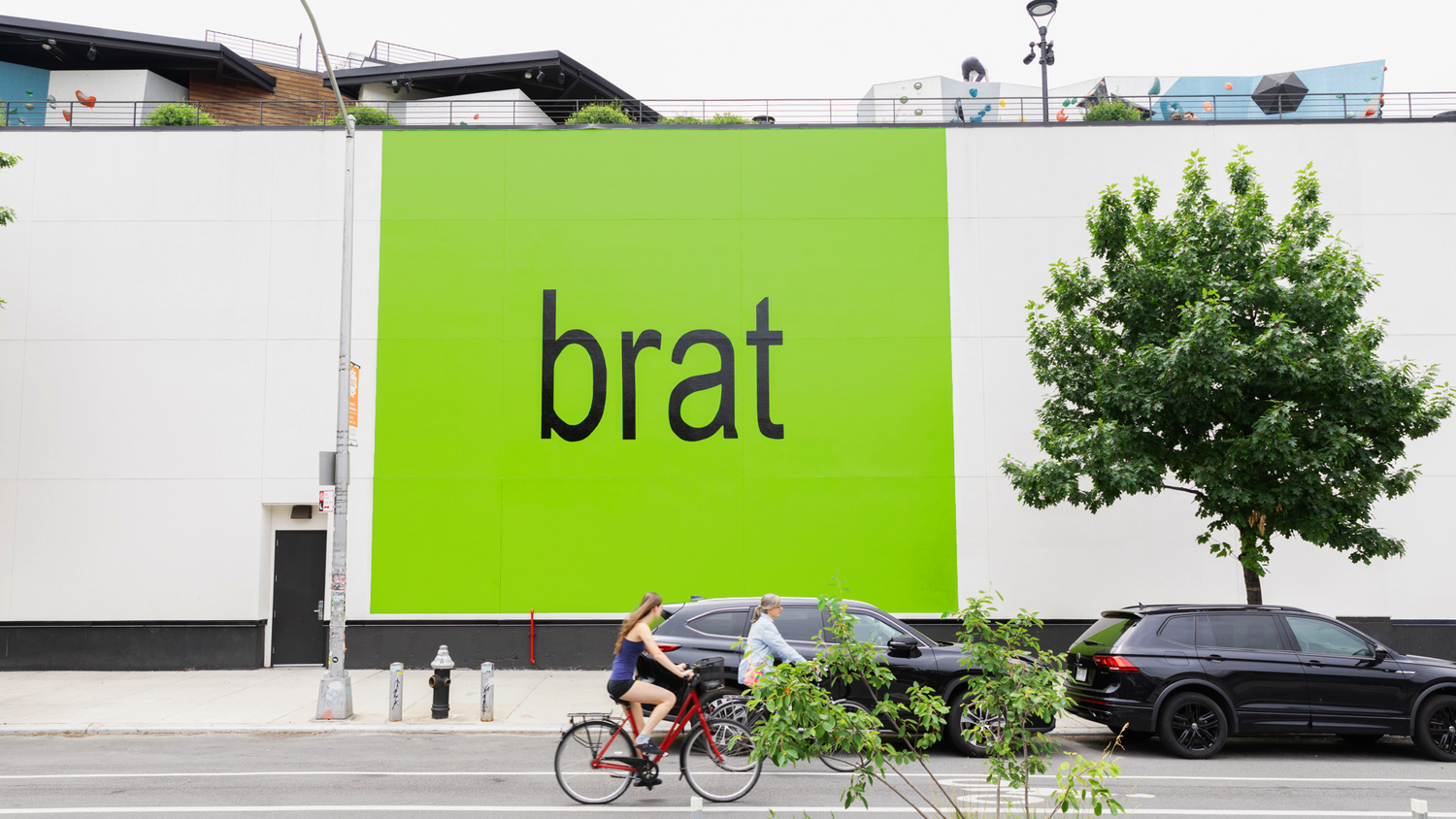 Atlantic Records: Charli xcx Brat wall — Colossal Media