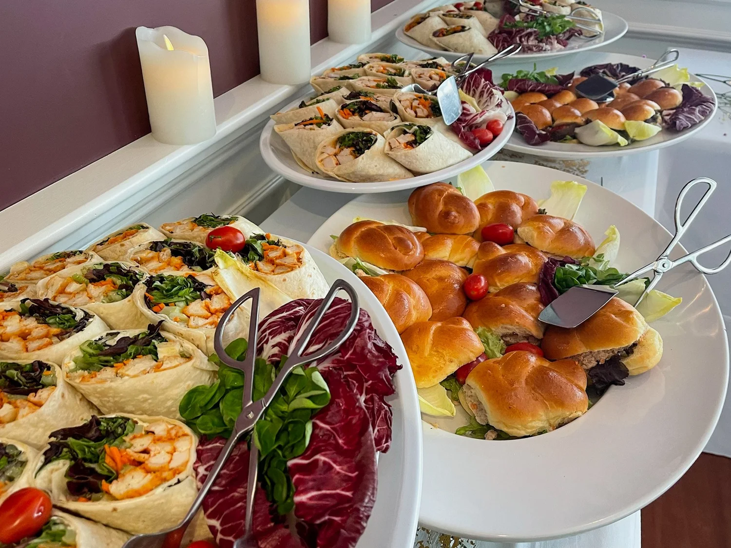 Sandwich Wrap & Salad Buffet — Paul Evans Catering