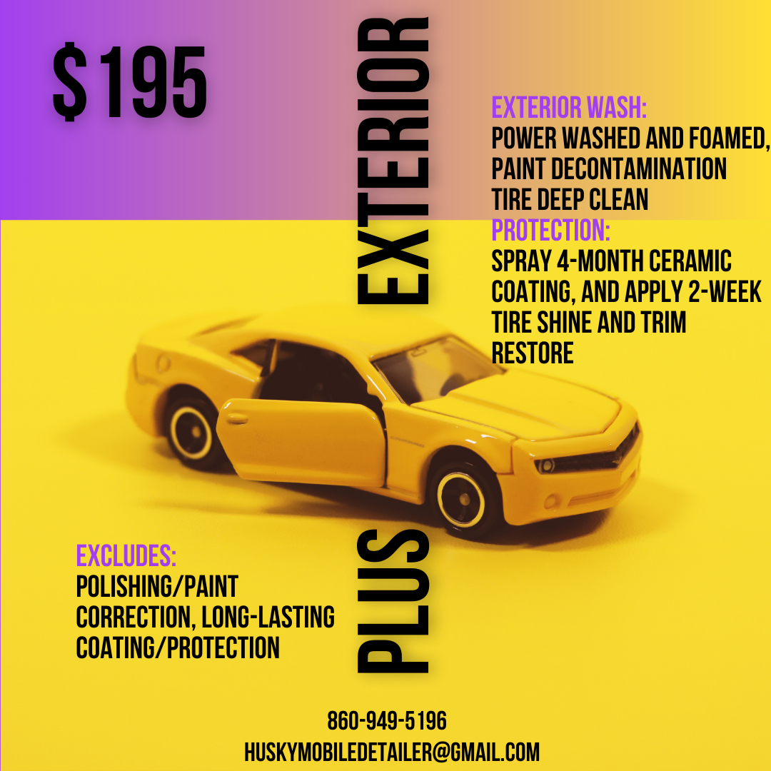 Exterior Packages — Husky Mobile Detailer