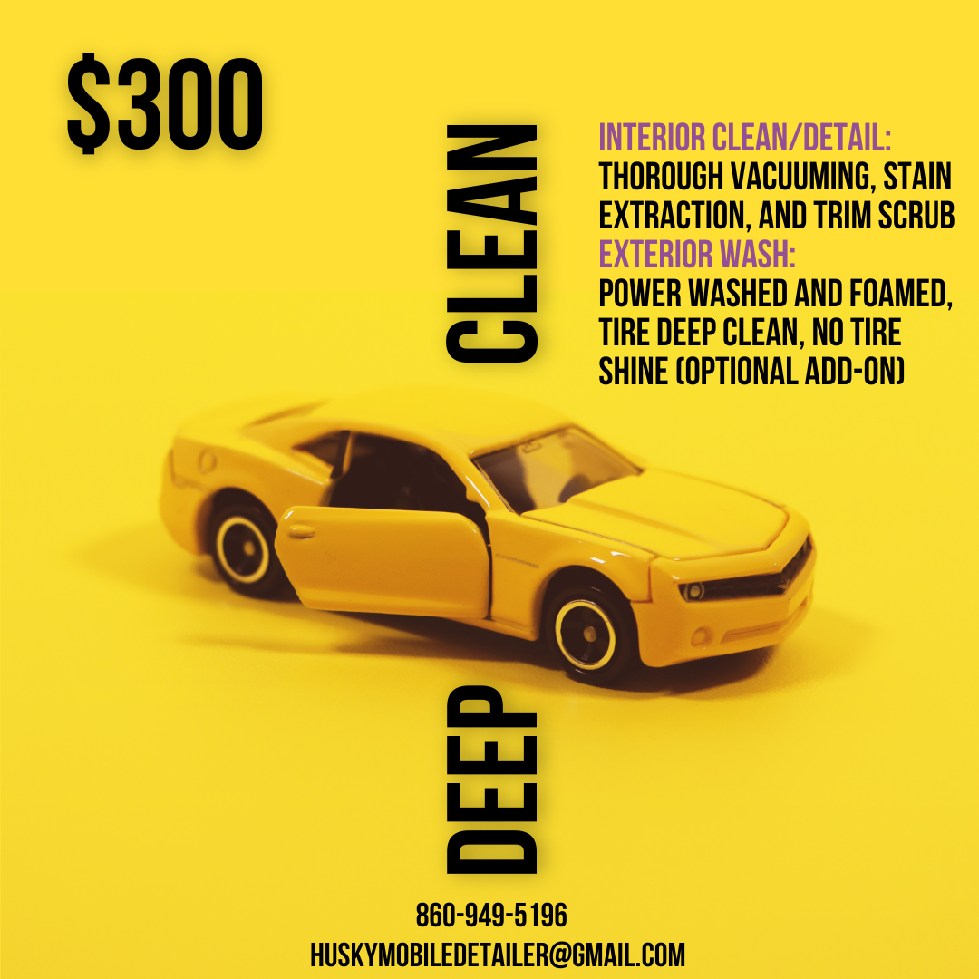Full Detail Packages — Husky Mobile Detailer