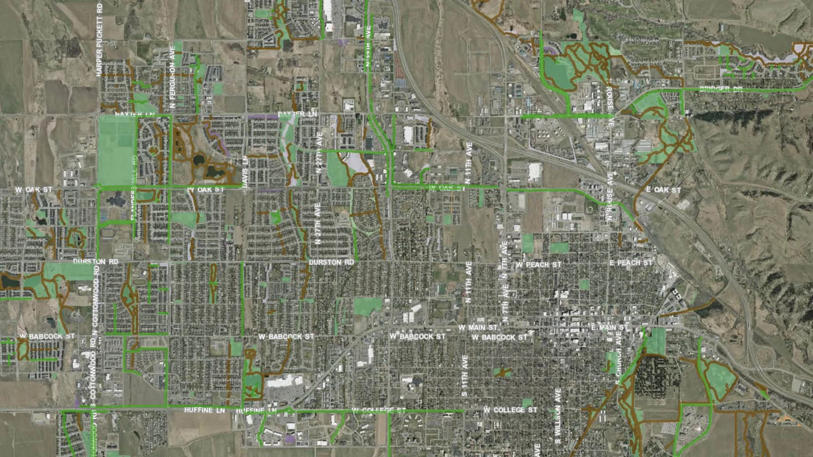 Trail Map — Gallatin Valley Land Trust