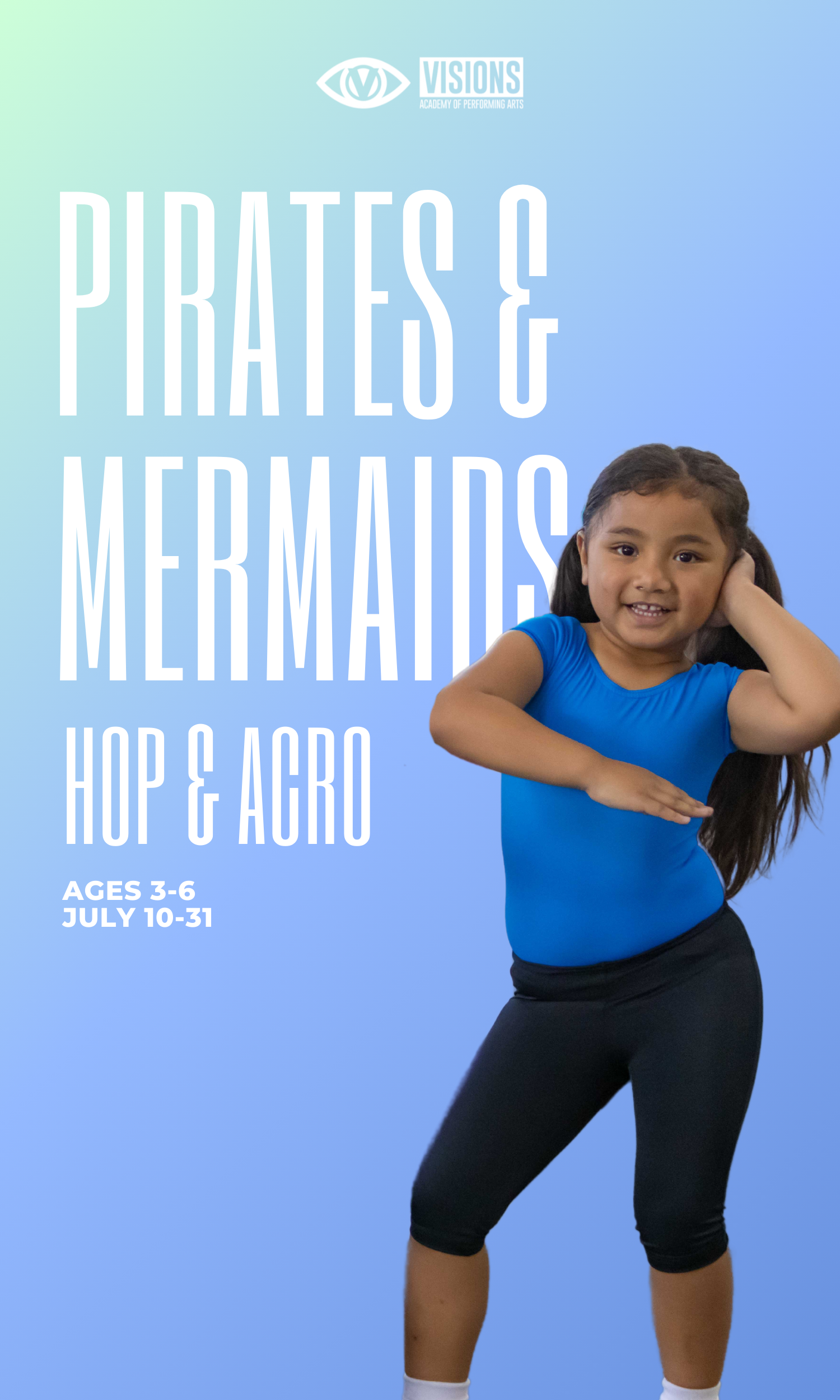 Pirates & Mermaids: Hop & Acro (Ages 3-6) — Visions Academy of ...