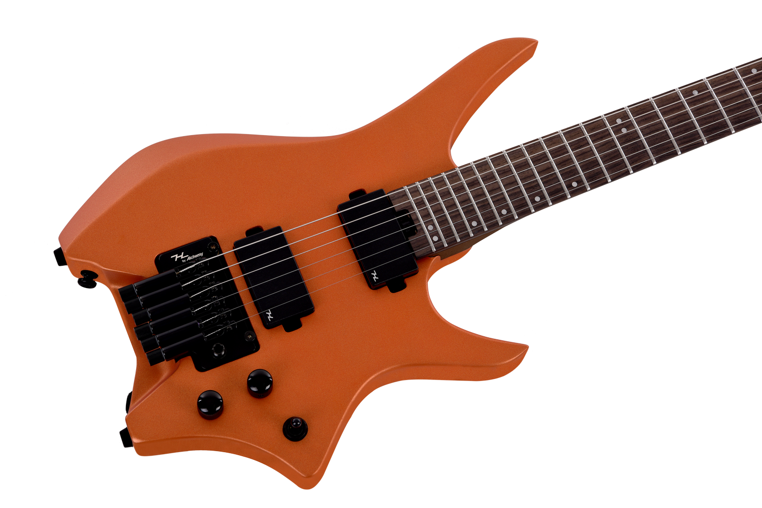 NEXT HZ7 Multi-Scale 7 String Headless Guitar - Galaxy Black