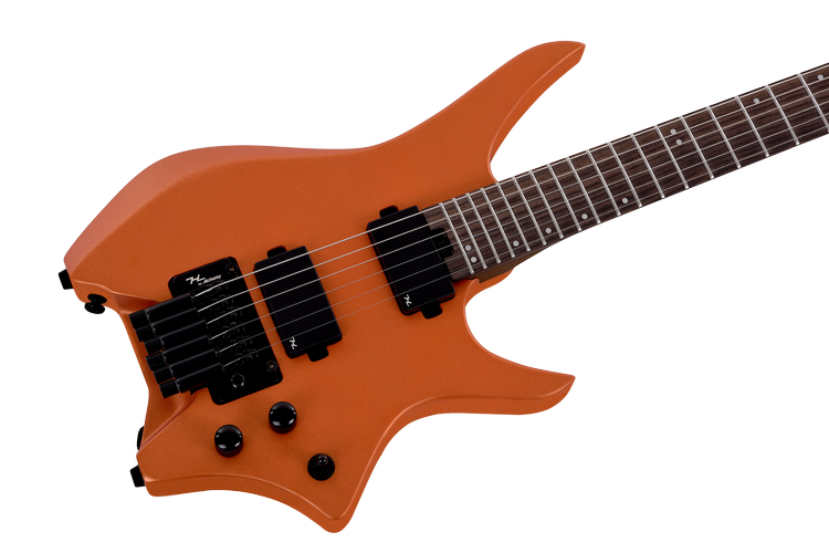 NEXT HZ7 Multi-Scale 7 String Headless Guitar - Galaxy Black