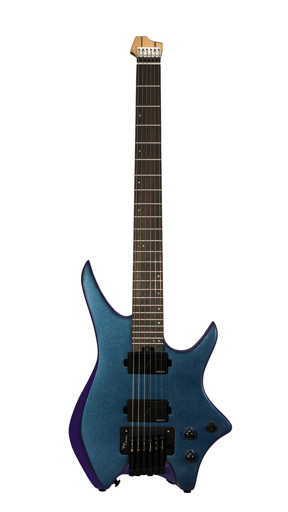 NEXT HN3 Headless Electric Guitar in Metallic Deep Purple — HILS America