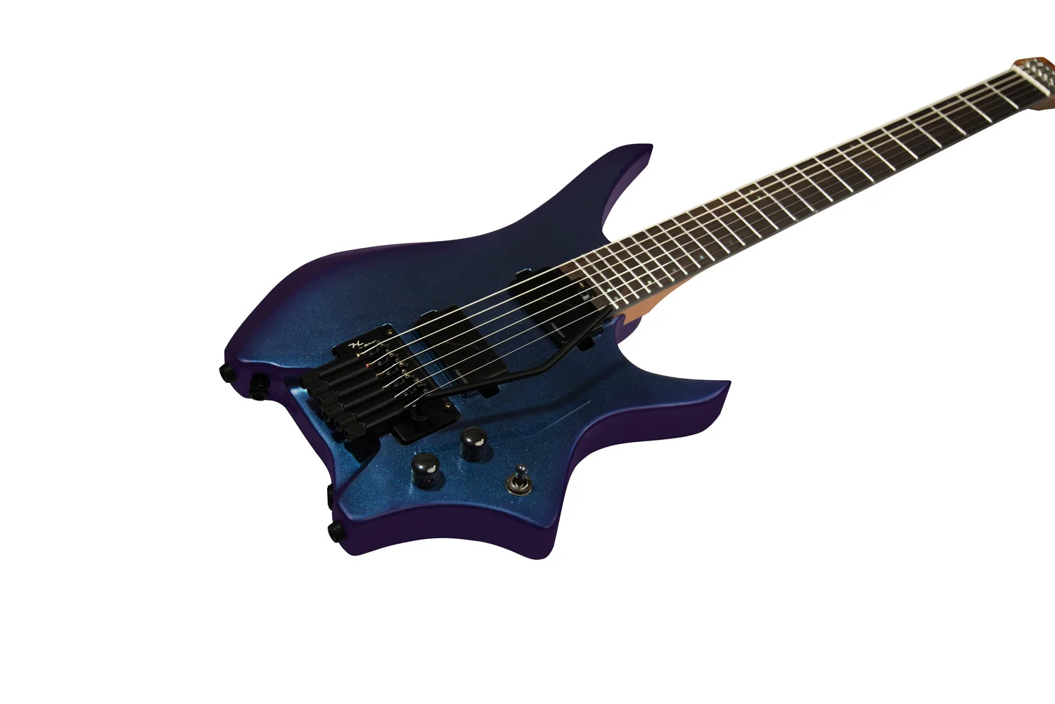 NEXT HN3 Headless Electric Guitar in Metallic Deep Purple — HILS America