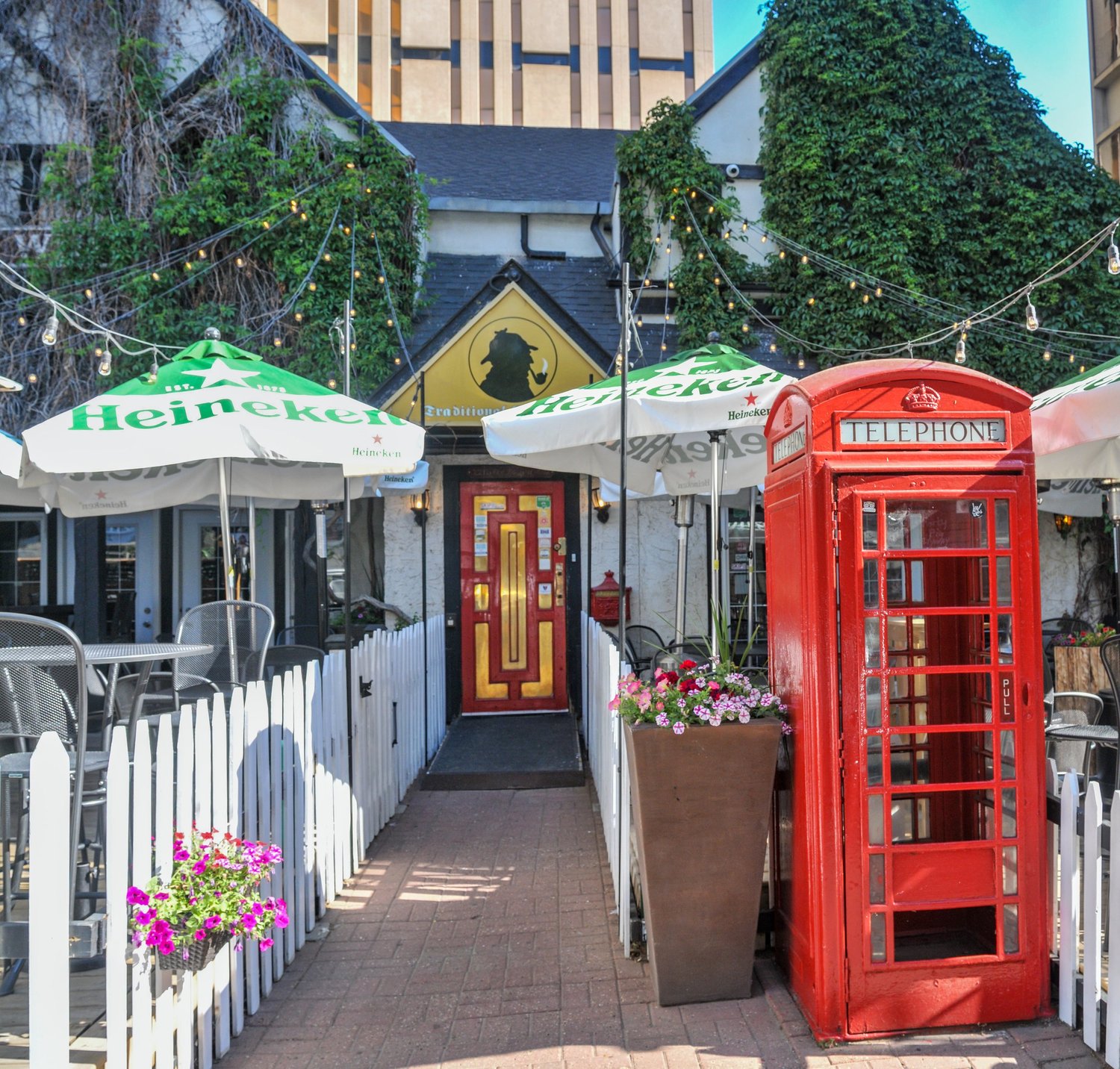 DOWNTOWN — The Sherlock Holmes Pubs