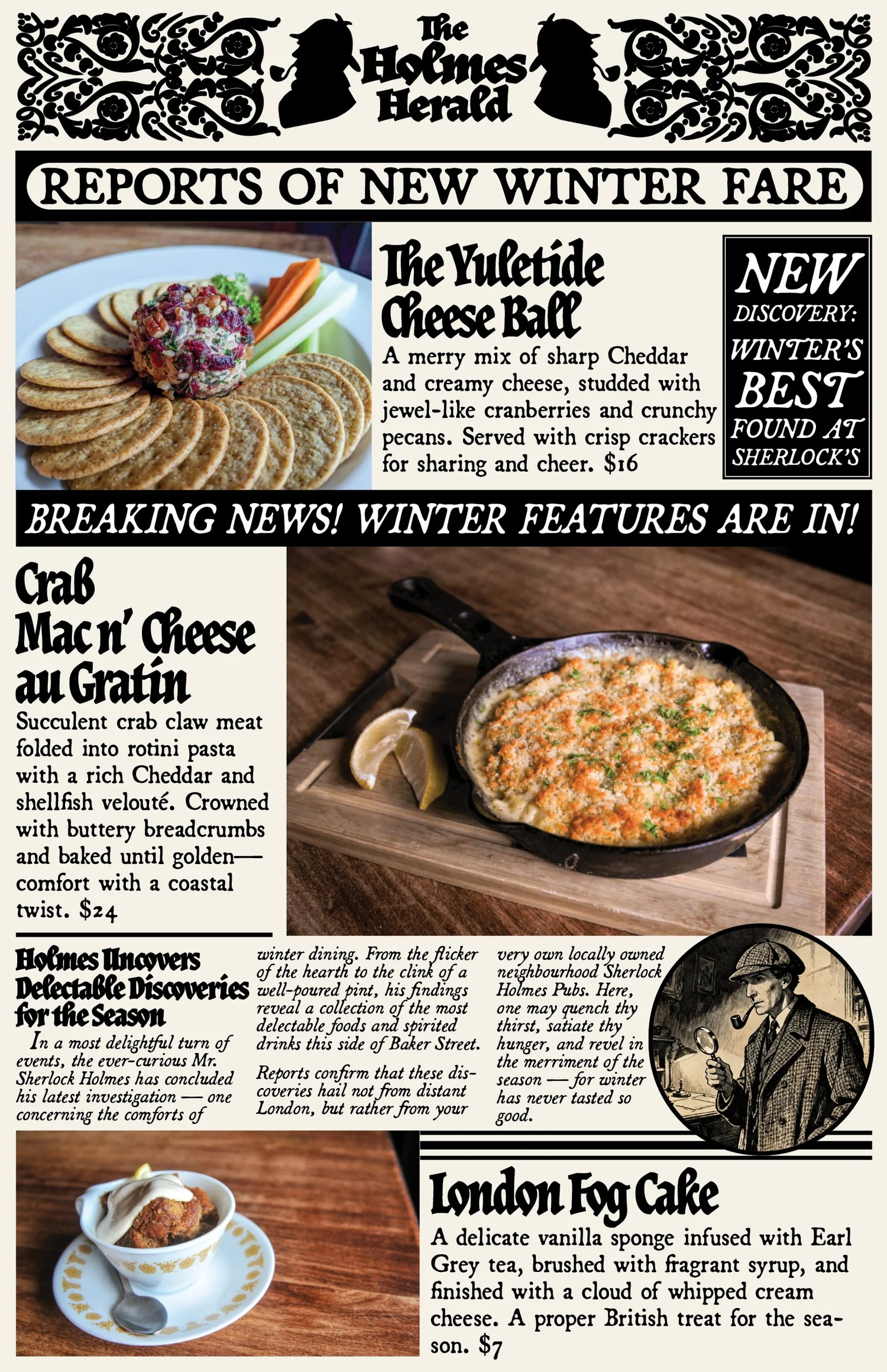 MAIN — The Sherlock Holmes Pubs