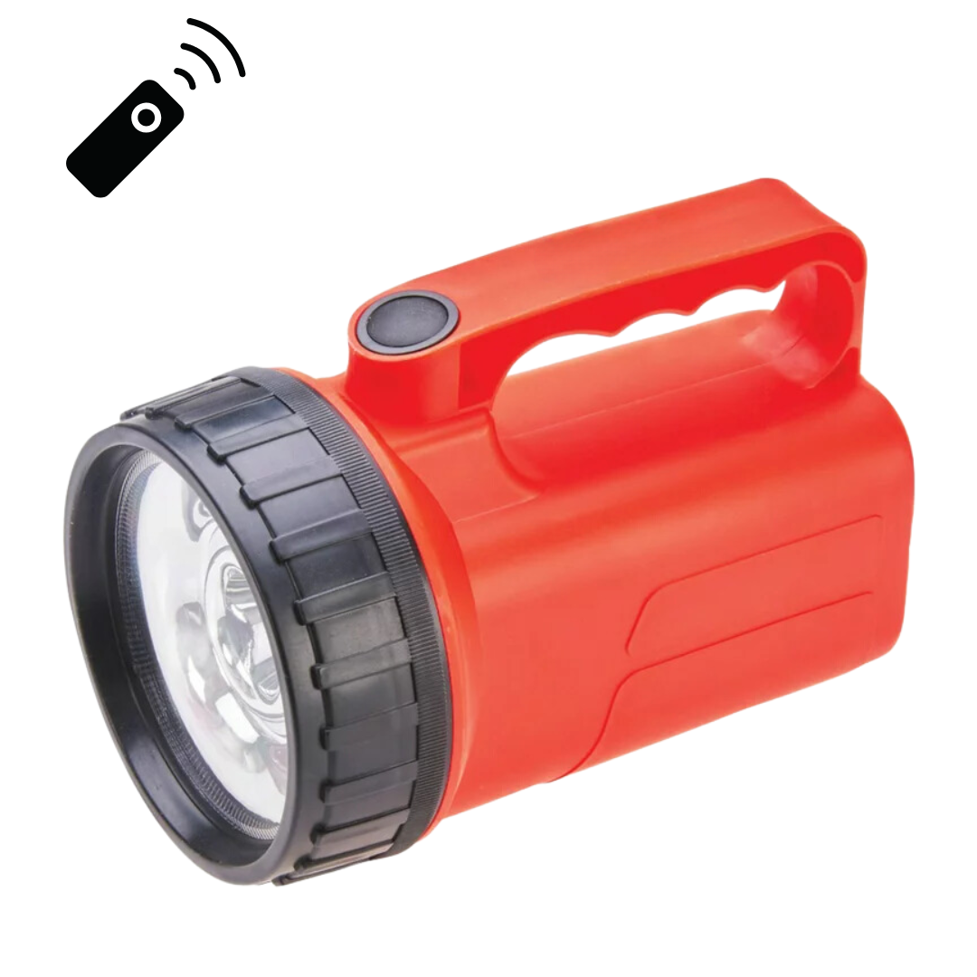 Remote controlled escape room flashlight prop — PropWorks