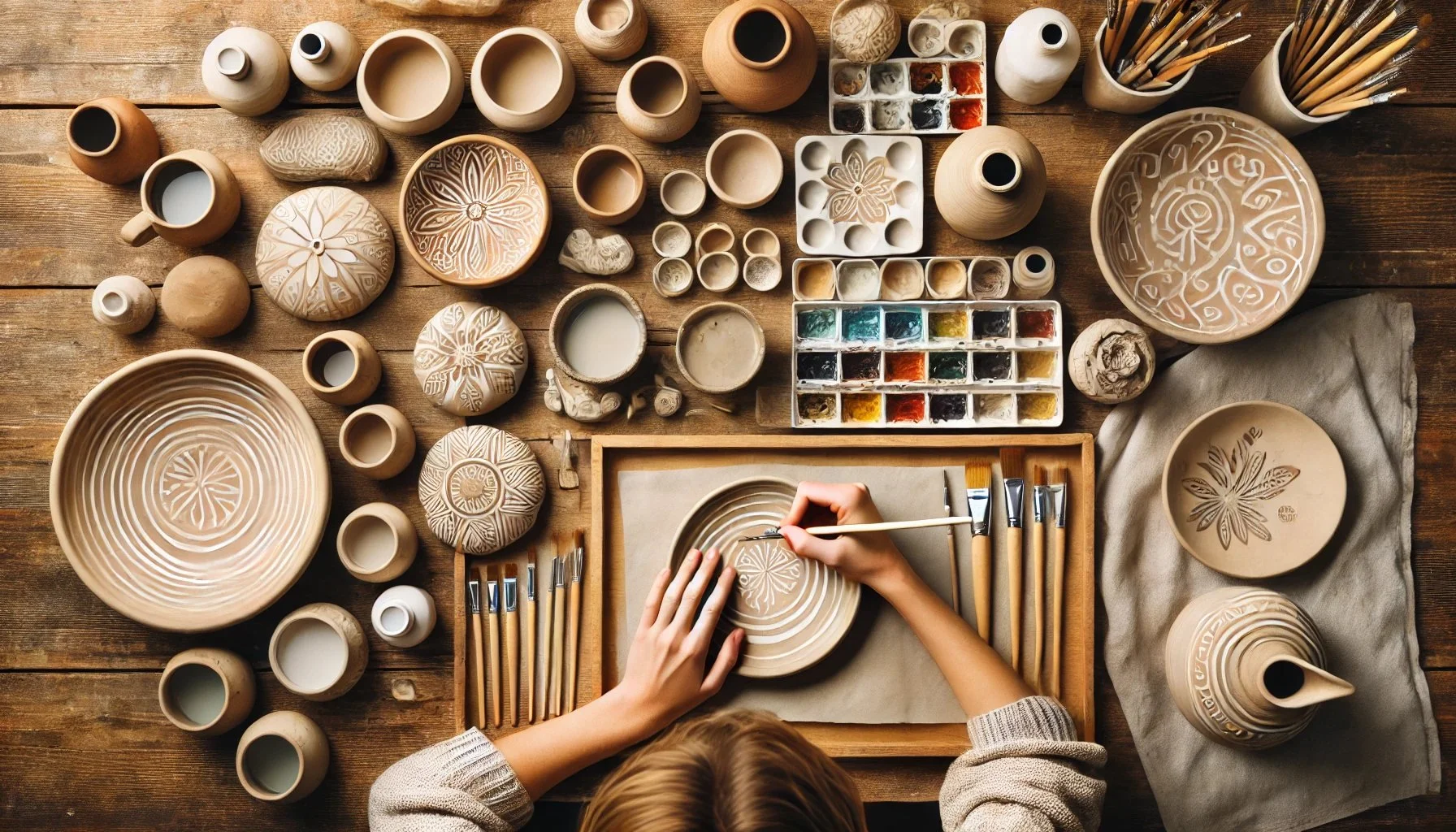 Color Studio NYC | Pottery Painting