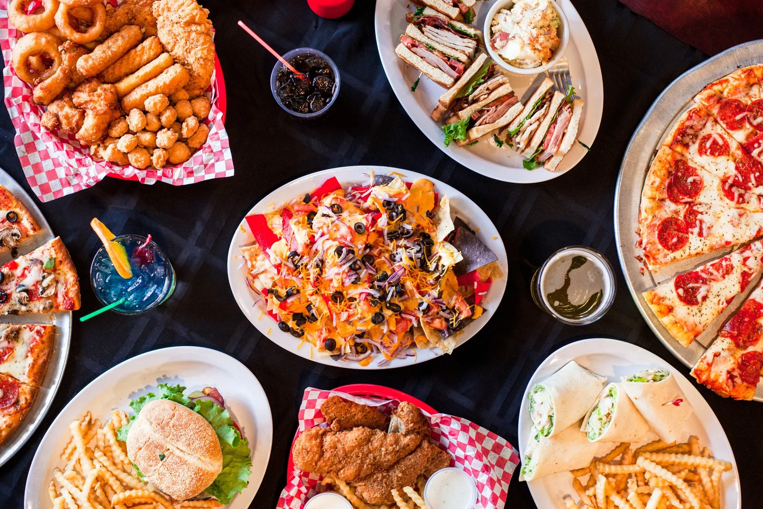 Restaurant Menu and Food Options — Tower Lanes Entertainment Center