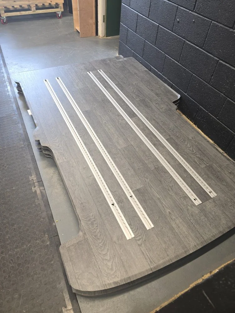 Campervan Mobiframe Floor Installation in Worcestershire | — Grizzly ...