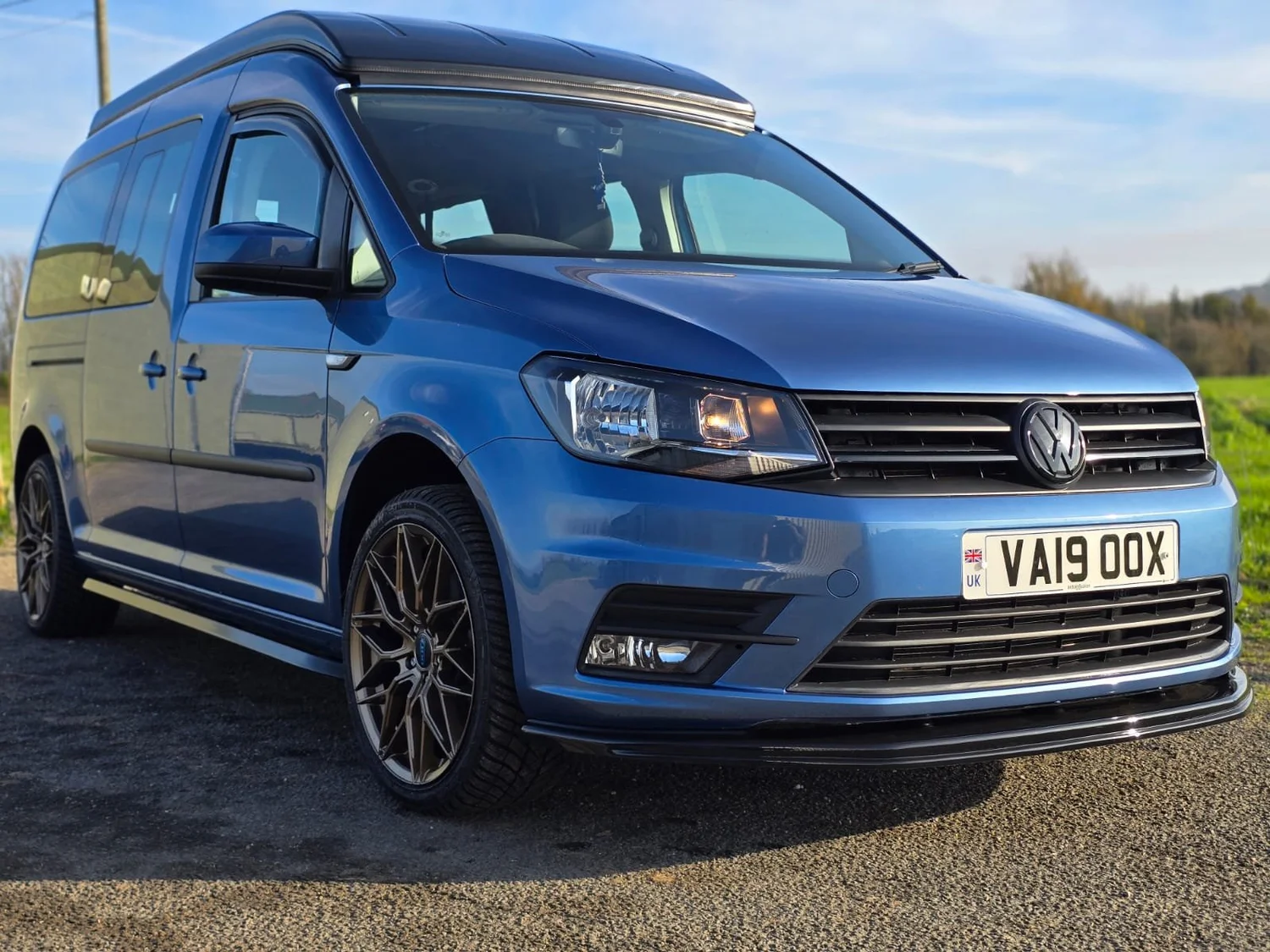 VW Caddy Conversion - Nessie — Grizzly Custom Vans Ltd.
