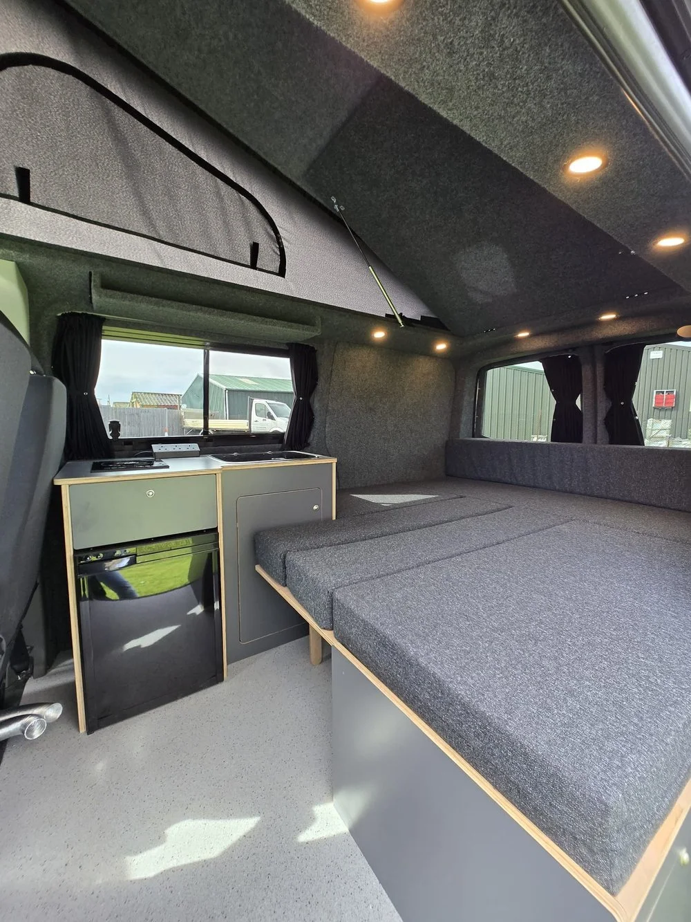 Amber VW T6.1 Camper by VW Conversion Specialists — Grizzly Custom Vans ...