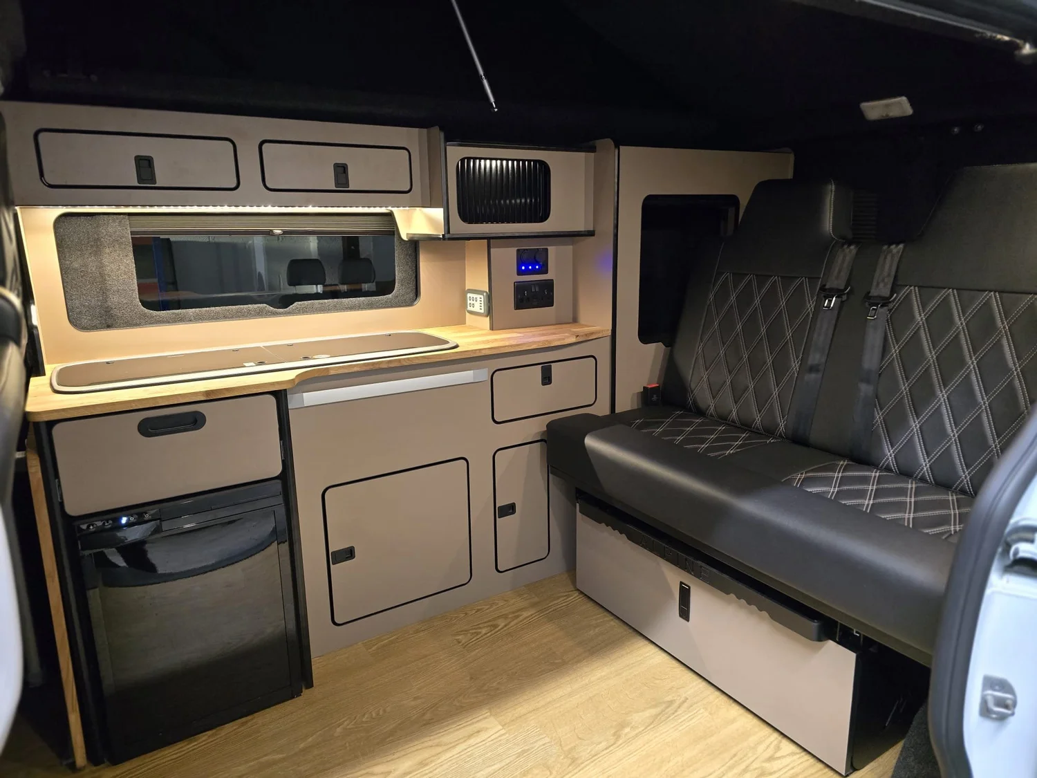 Campervan Upholstery | Customize Your Van Today — Grizzly Custom Vans Ltd.