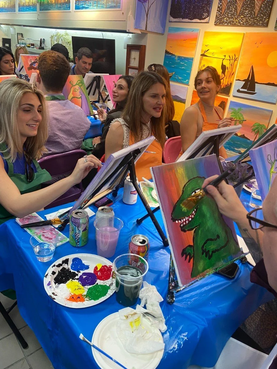 Painting Hangout | Open Paint and Sip Classes in NYC — Painting Hangout