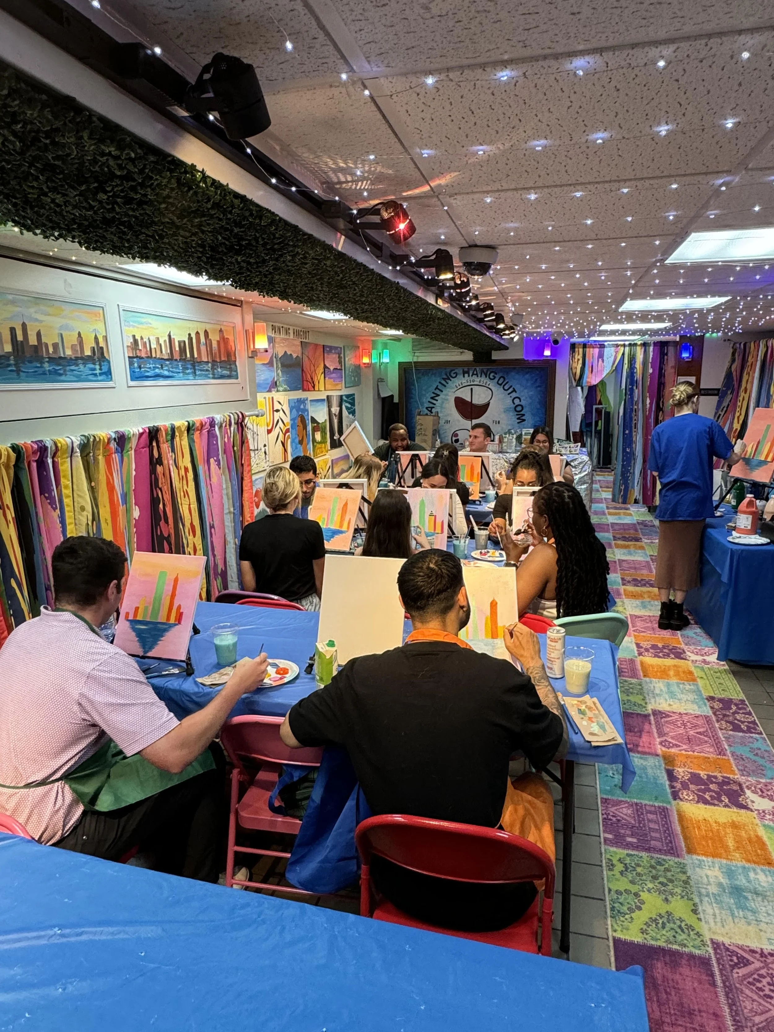 Painting Hangout | Fun & Creative Paint and Sip Events in NYC