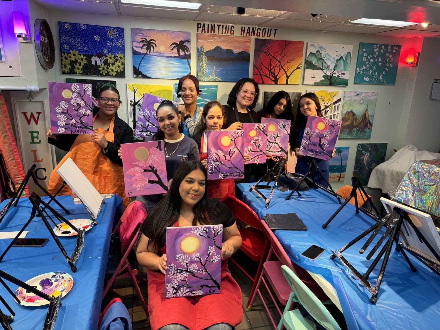Painting Hangout | Fun & Creative Paint and Sip Events in NYC
