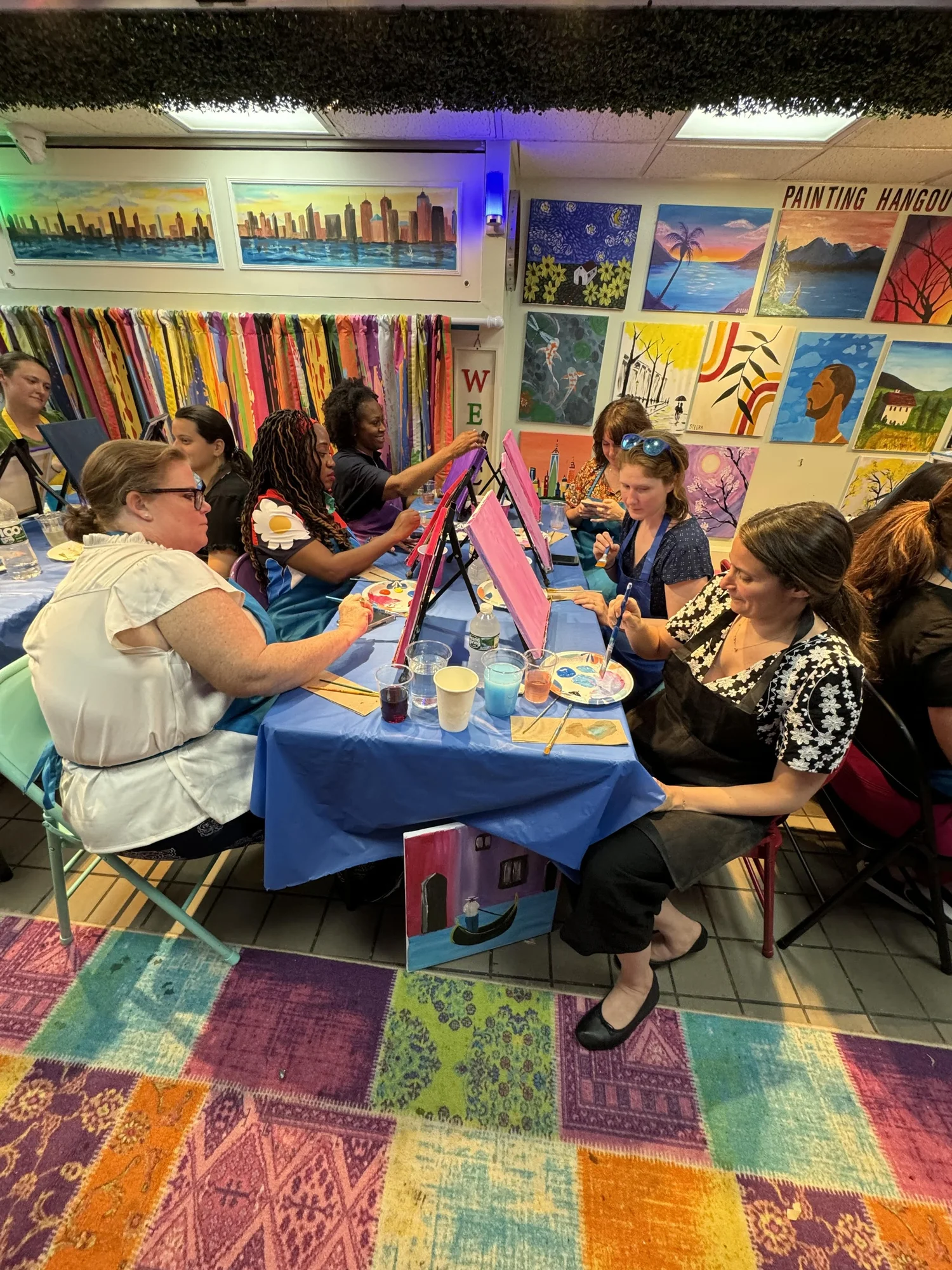 Painting Hangout | Fun & Creative Paint and Sip Events in NYC