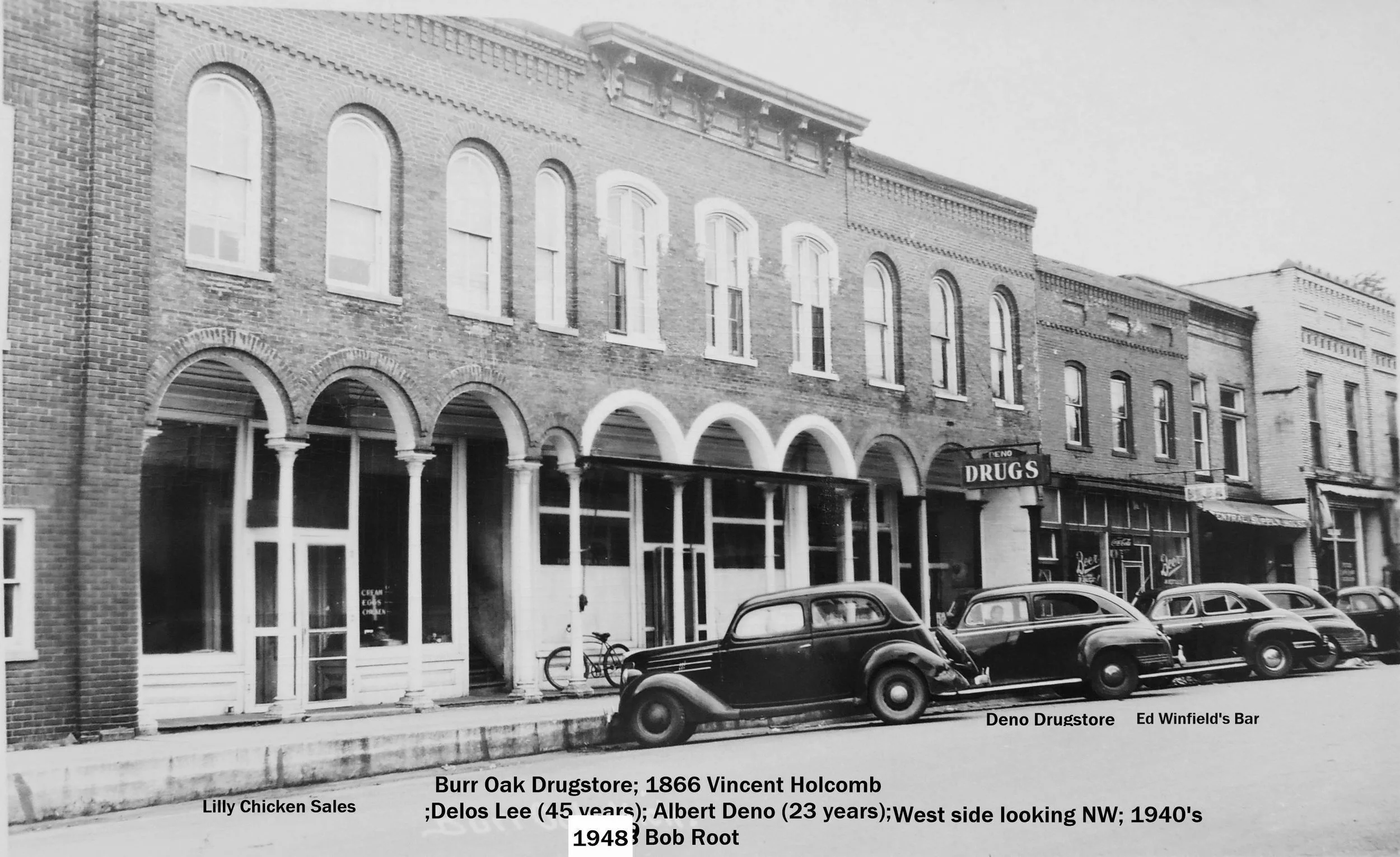 Burr Oak Drugstore History — Burr Oak History