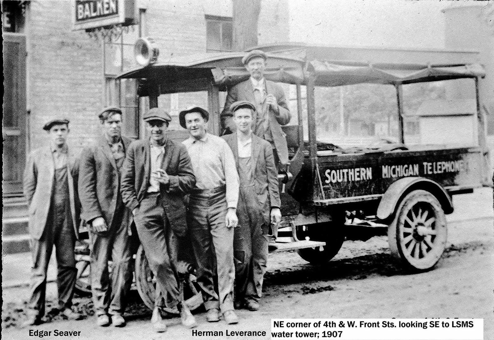 Southern Michigan Telephone Company History — Burr Oak History