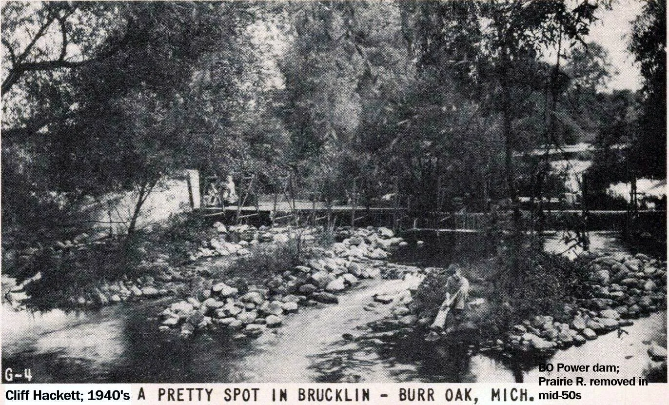 Prairie River Project History — Burr Oak History